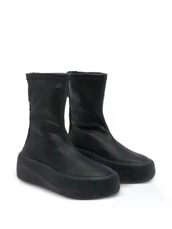 VIC MATIE Round-toe Ankle Boots