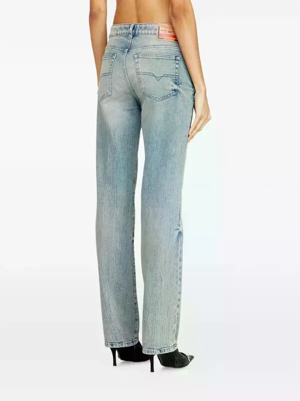DIESEL® 1989 D-mine 09n55 Straight-leg Jeans - Blue