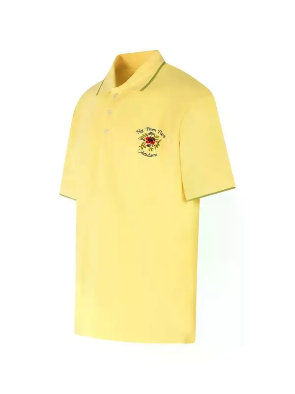 Drole De Monsieur Embroided Polo Shirt