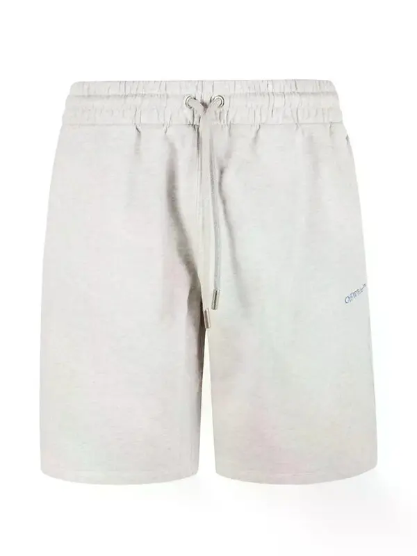 Off-White Graphic-print Drawstring Shorts