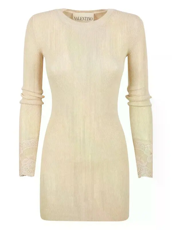 Valentino Garavani Long-sleeve Mini Dress