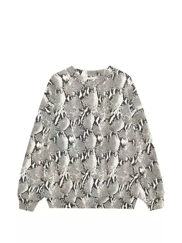 ANINE BING Printed Sweatshirt - Neutrals