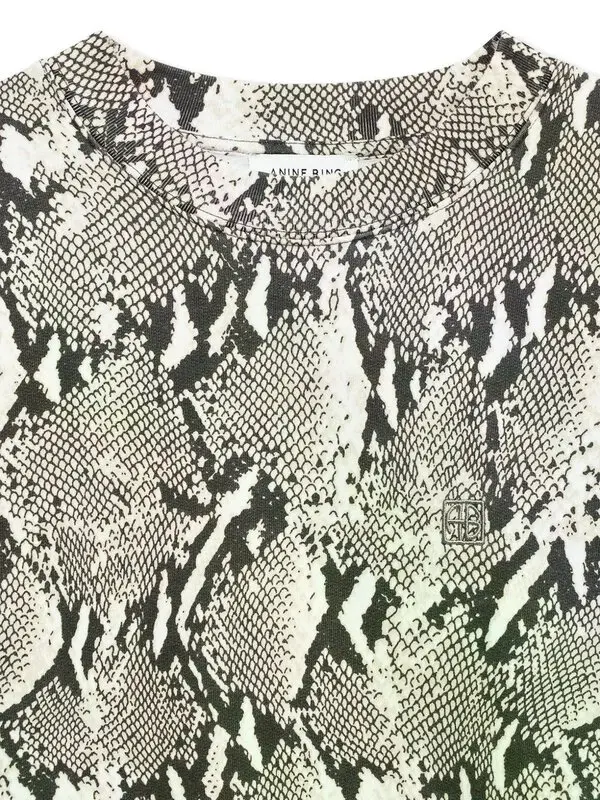 ANINE BING Printed Sweatshirt - Neutrals