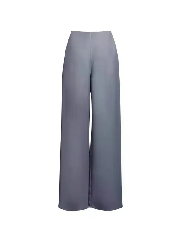Azeeza Emory Satin Trousers - Grey
