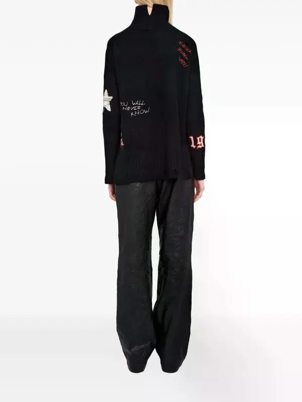 Zadig&Voltaire Bleeza Embroidered Sweater