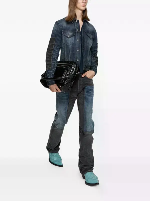 Acne Studios Contrast-panel Jeans