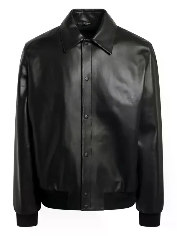 Fendi Lettering-detail Sheepskin Jacket