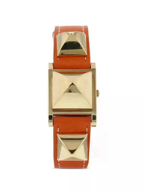 Hermès 1990's Médor 23mm Watch - White