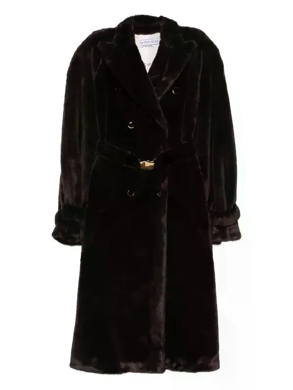 ROWEN ROSE Double-breasted Coat