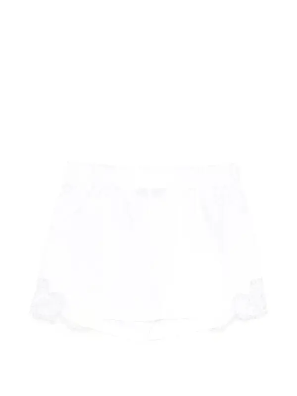 Versace Lace-detail Shorts