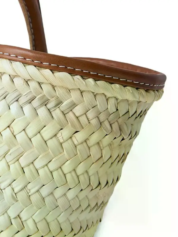 Jacquemus Small Soli Tote Raffia Bag