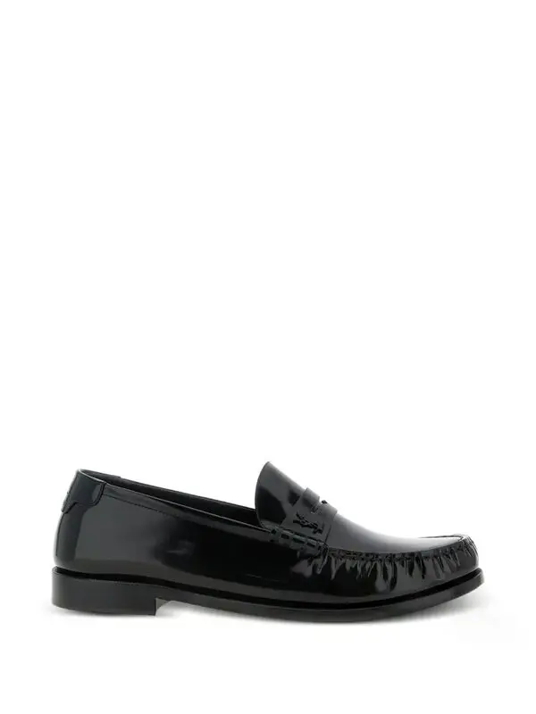 Saint Laurent Logo-detail Loafers