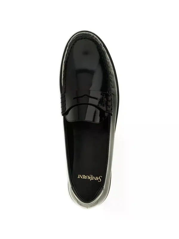 Saint Laurent Logo-detail Loafers