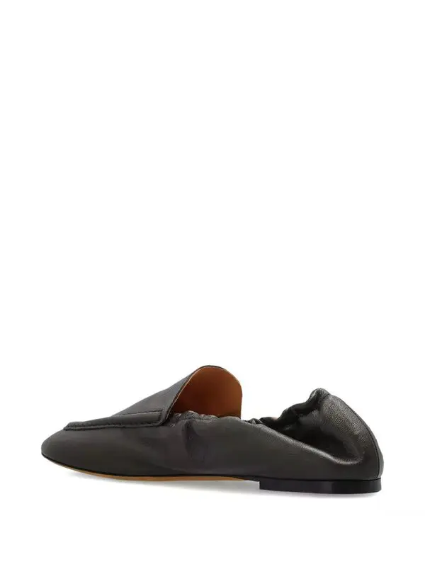 ODISSI Leather Loafers - Brown