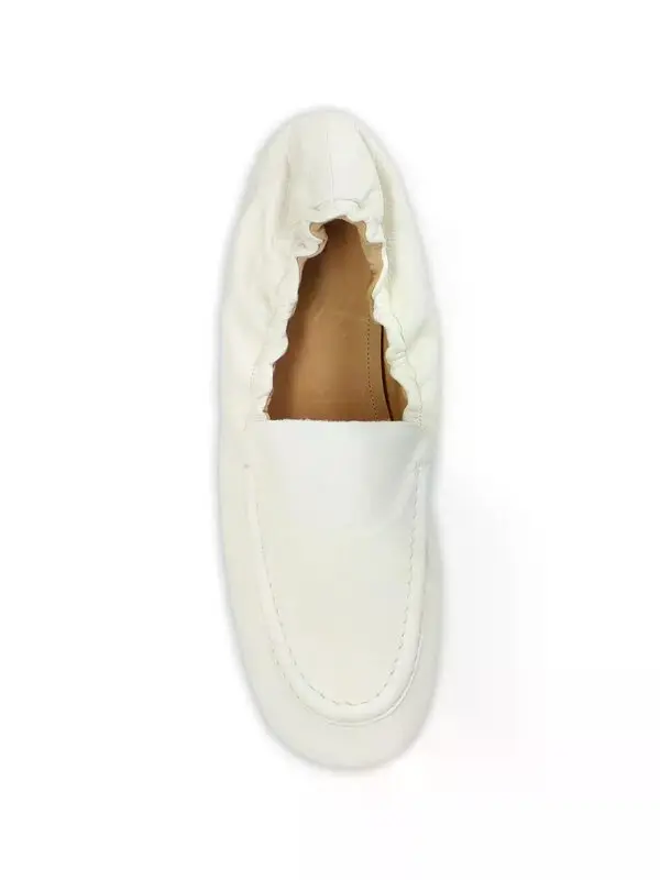 ODISSI Leather Loafers - Brown