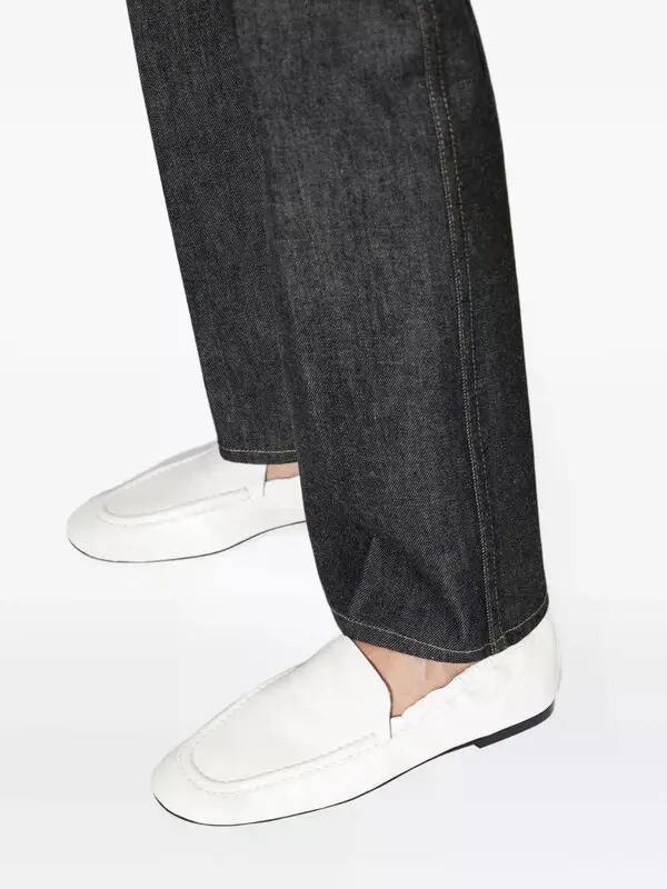ODISSI Leather Loafers - Brown
