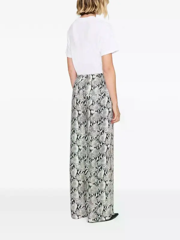 ANINE BING Roslin Python Print Trousers