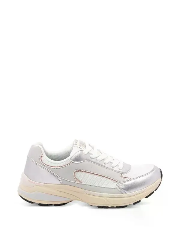TWINSET Metallic Panelled Sneakers