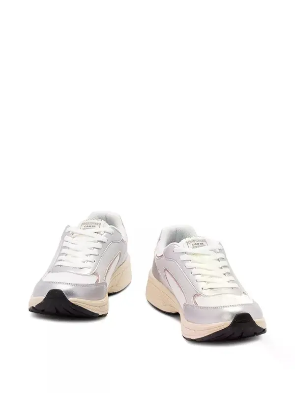 TWINSET Metallic Panelled Sneakers