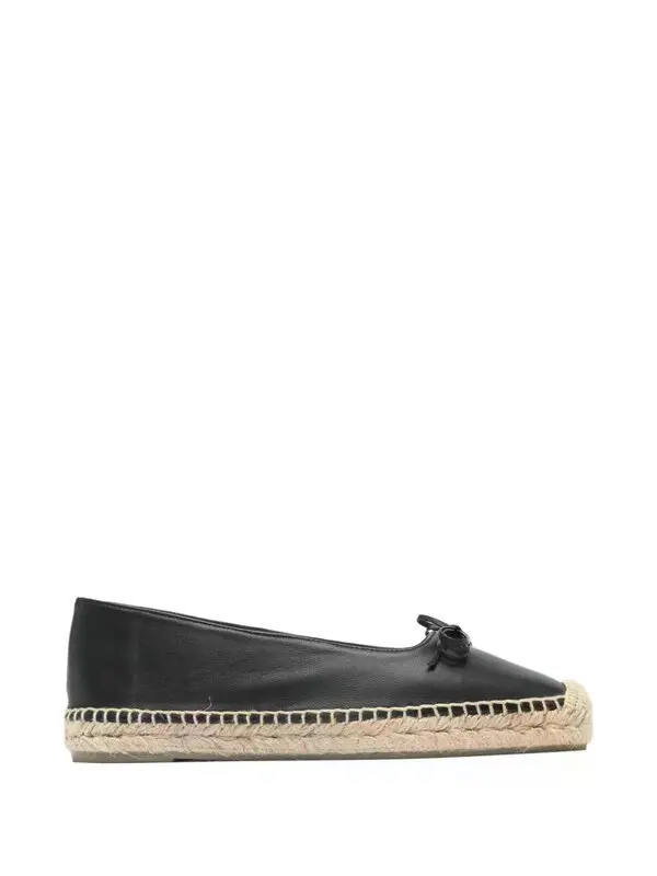 CastaÑer Bow Detail Espadrille Ballet Flats