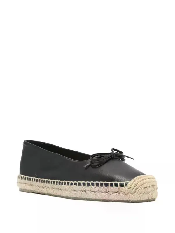 CastaÑer Bow Detail Espadrille Ballet Flats