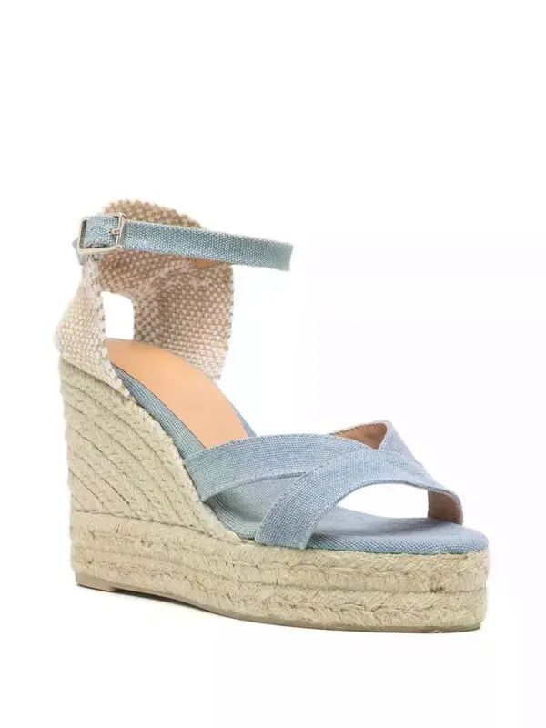 CastaÑer Criss-cross Platform Sandals