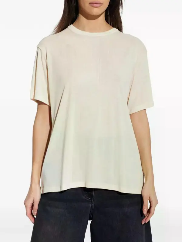 Studio Nicholson Rond Short-sleeve T-shirt - Neutrals