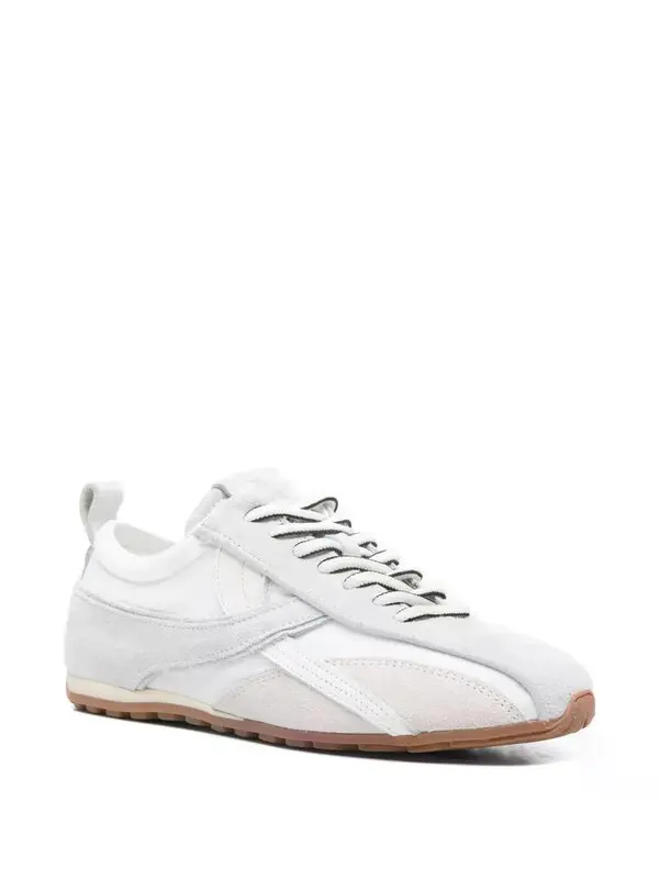 ALOHAS Laced Panelled Sneakers - White