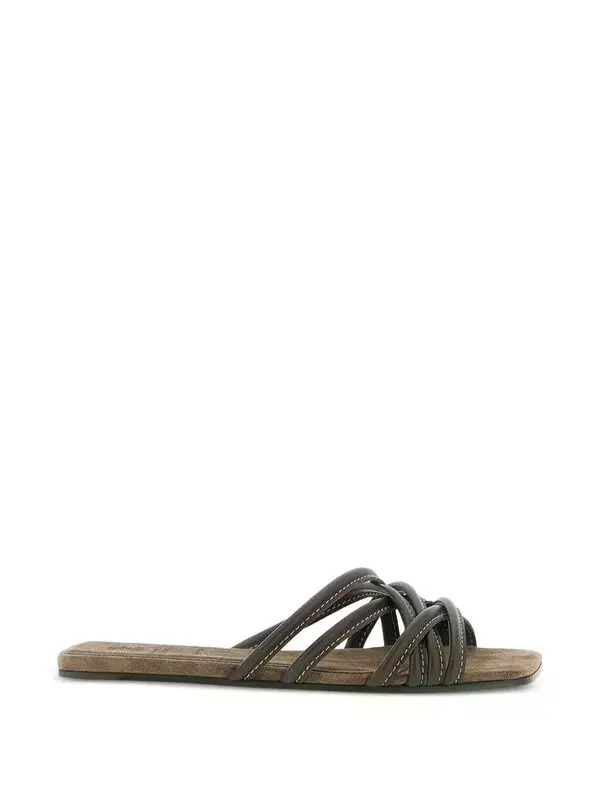 Brunello Cucinelli Leather Sandals
