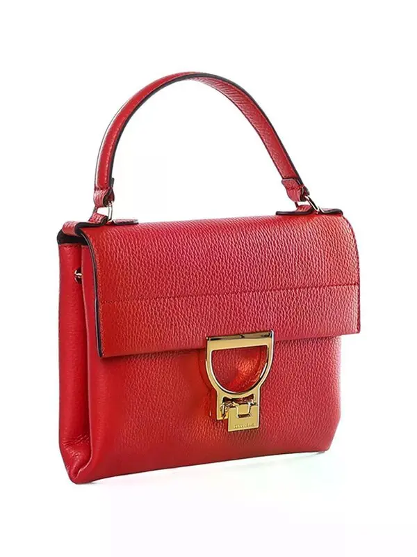 COCCINELLE Arlettis D-ring Tote Bag - Red