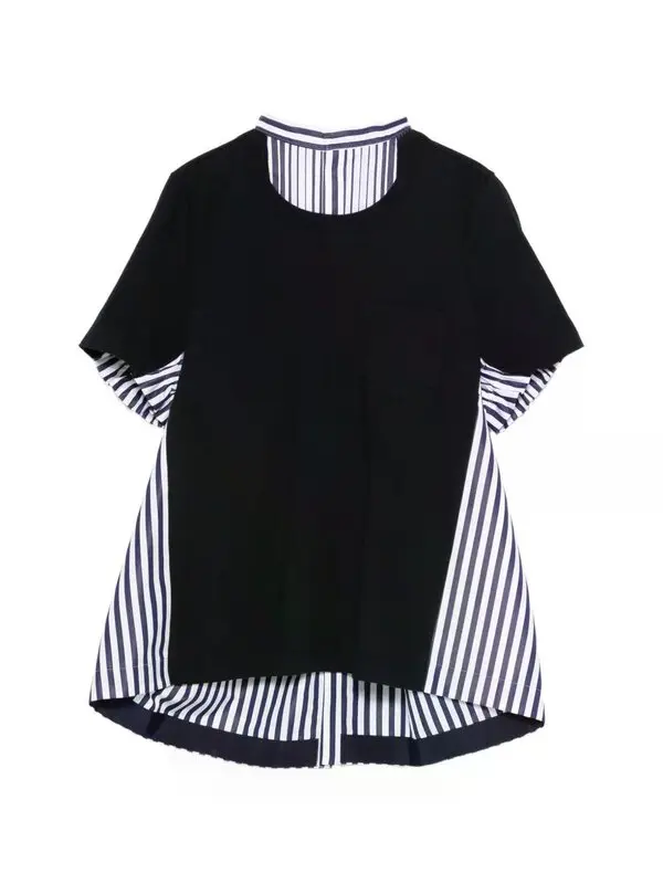 Sacai Stripe Pocket T-shirt