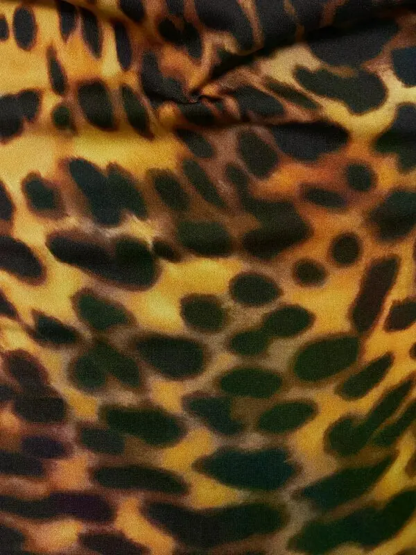 Stella McCartney Leopard-print Strappy Swimsuit