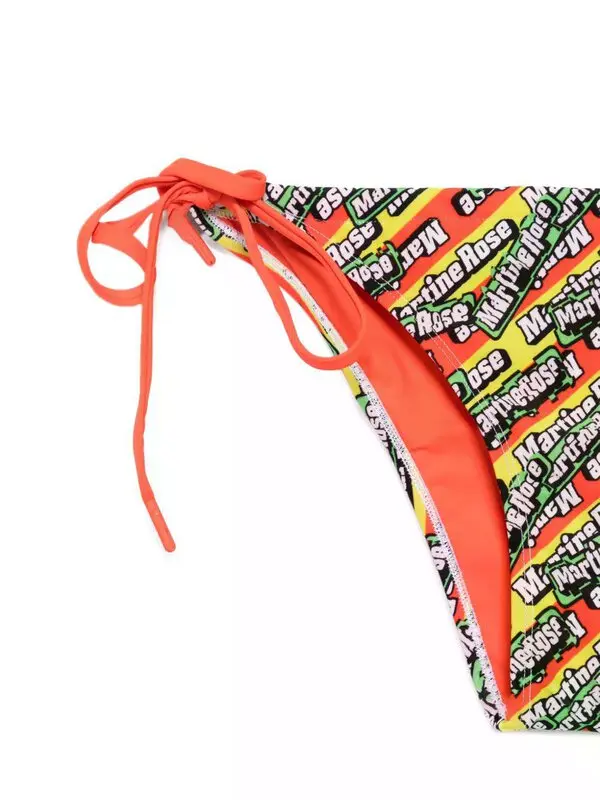 Martine Rose Printed Two-piece Bikini