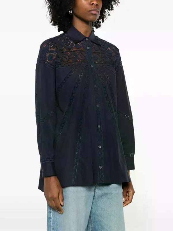 Loewe X Paula's Ibiza Lace Shirt