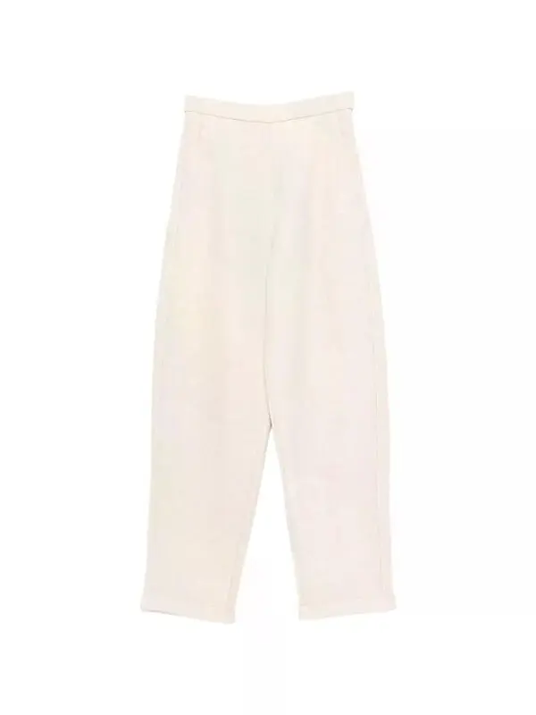 Max Mara Textured Trousers - Neutrals