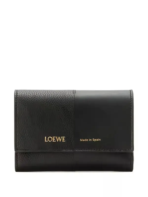 Loewe Small Vertical Wallet - Black