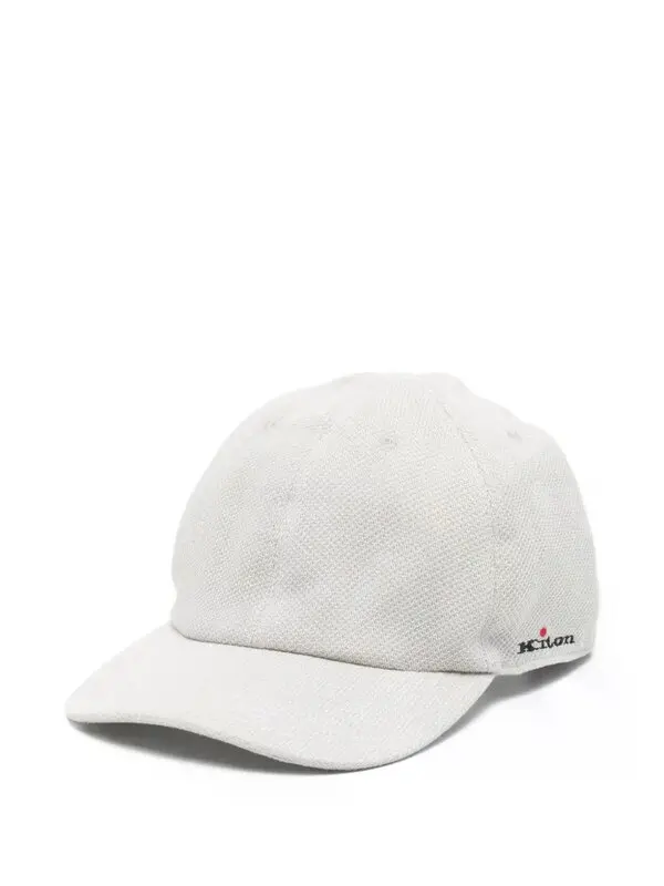 Kiton Logo Baseball Cap - Grey