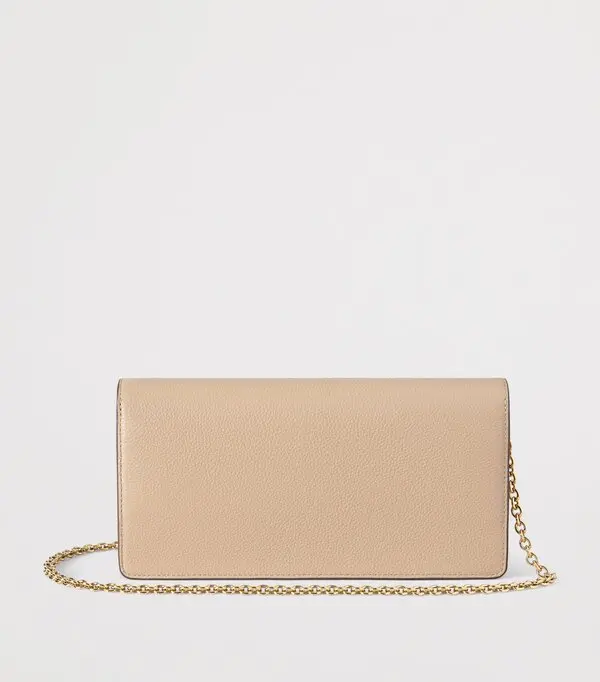 Mulberry Leather Darley Cross-body Bag - Beige