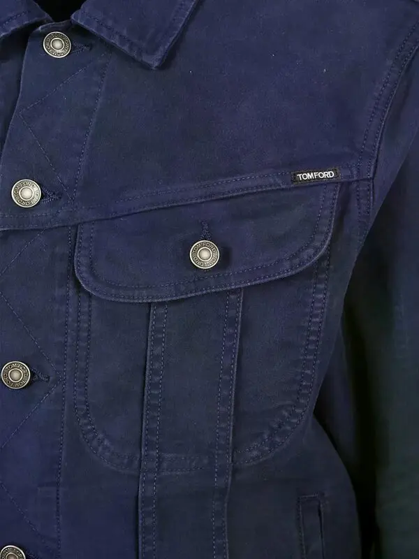 TOM FORD Buttoned Denim Jacket
