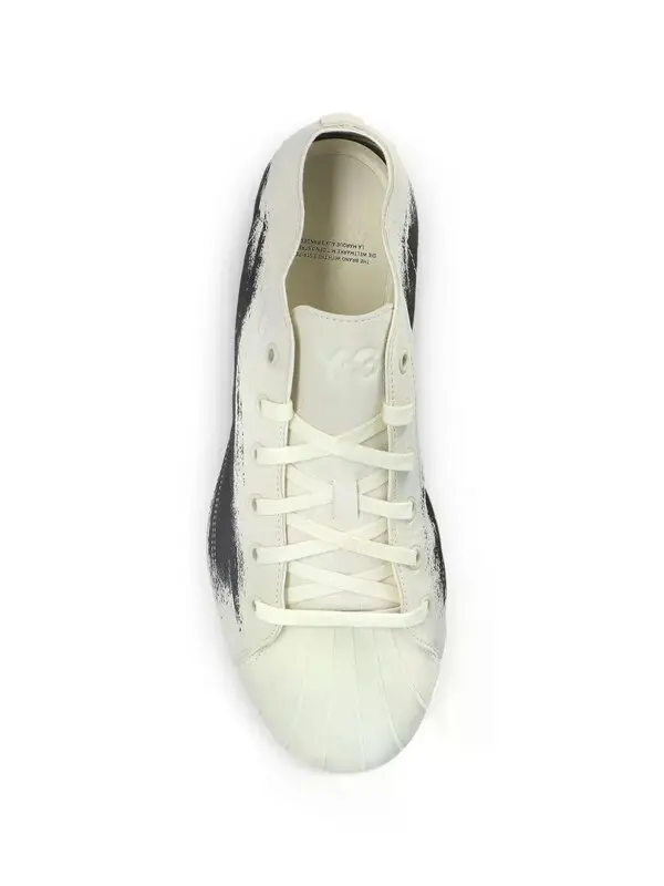 Y3 Nizzastar Low Top Leather Sneakers
