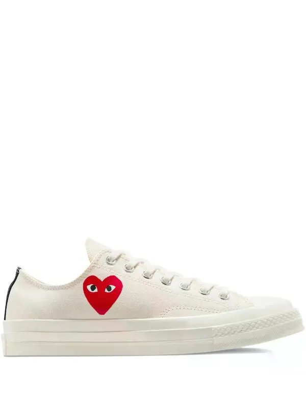 CONVERSE X COMME DES GARONS PLAY Chuck 70 Heart Logo Sneakers