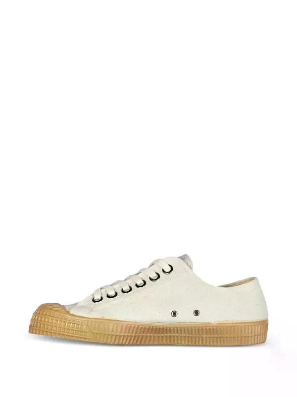 Novesta Star Master Textured Canvas Sneakers - Neutrals