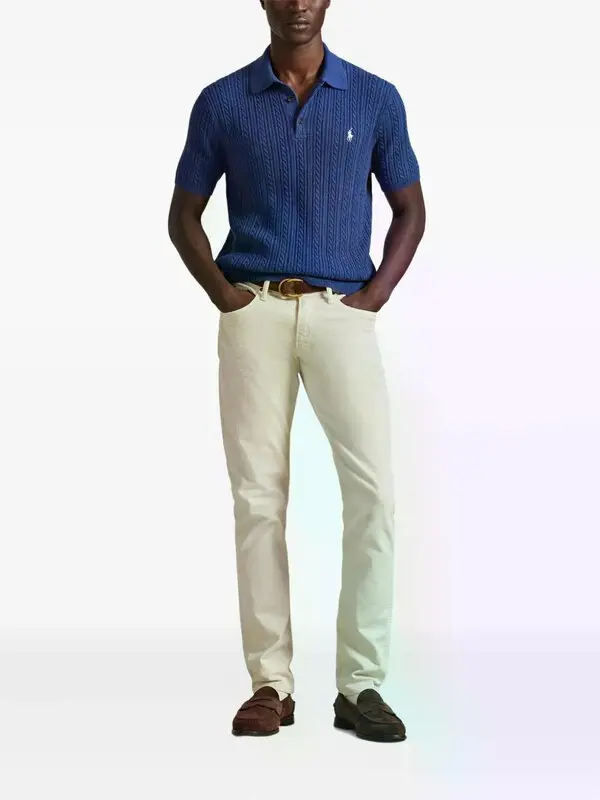 Polo Ralph Lauren Cable-knit Polo Shirt