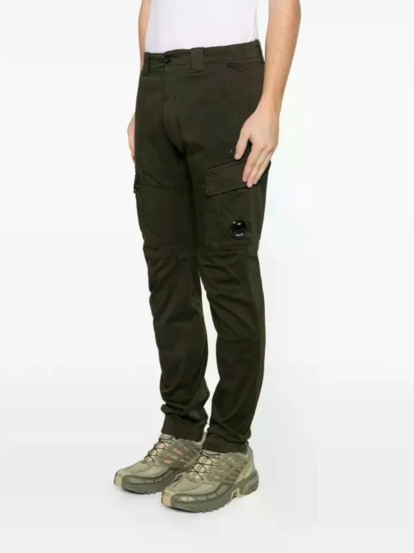 C.P. COMPANY Cargo Pocket Trousers - Green