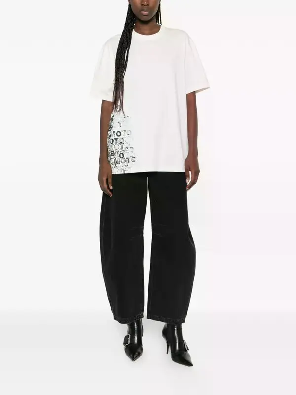 Y3 Printed T-shirt - Neutrals