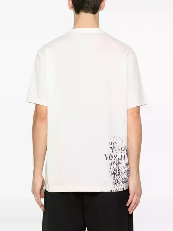 Y3 Printed T-shirt - Neutrals
