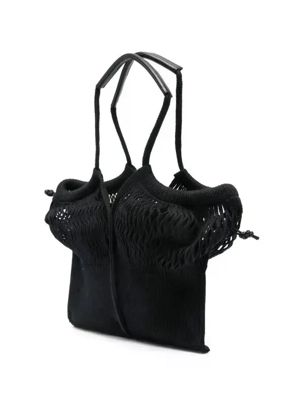 Hereu Maria Netted Tote - Black