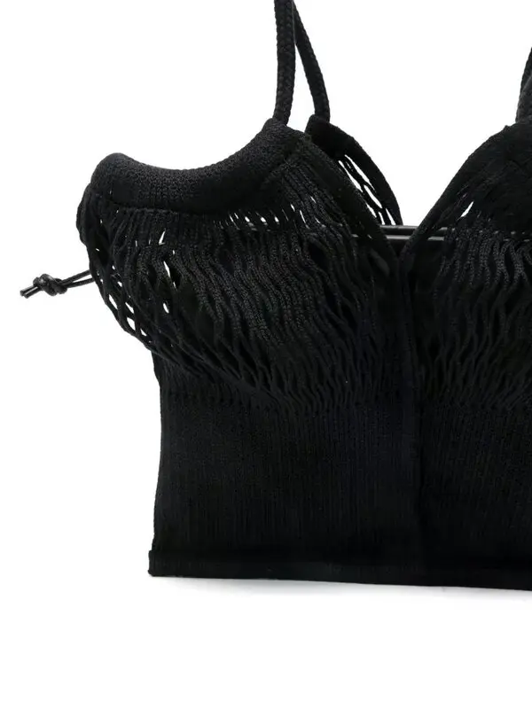 Hereu Maria Netted Tote - Black