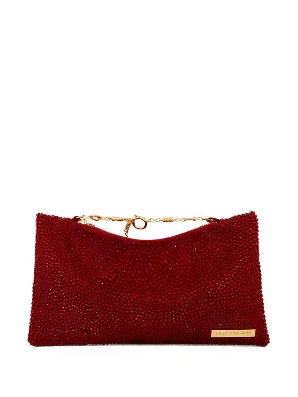 GEMY MAALOUF Crystal-embellished Clutch