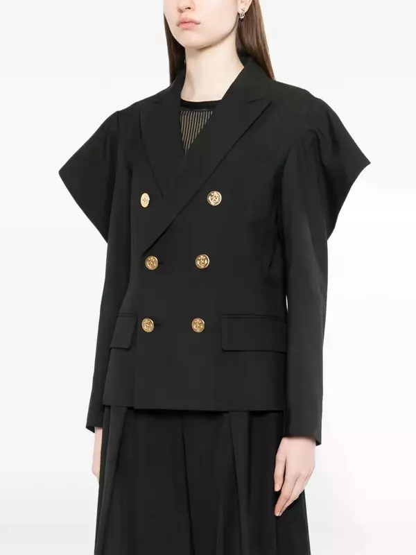 Sacai Double-breasted Blazer